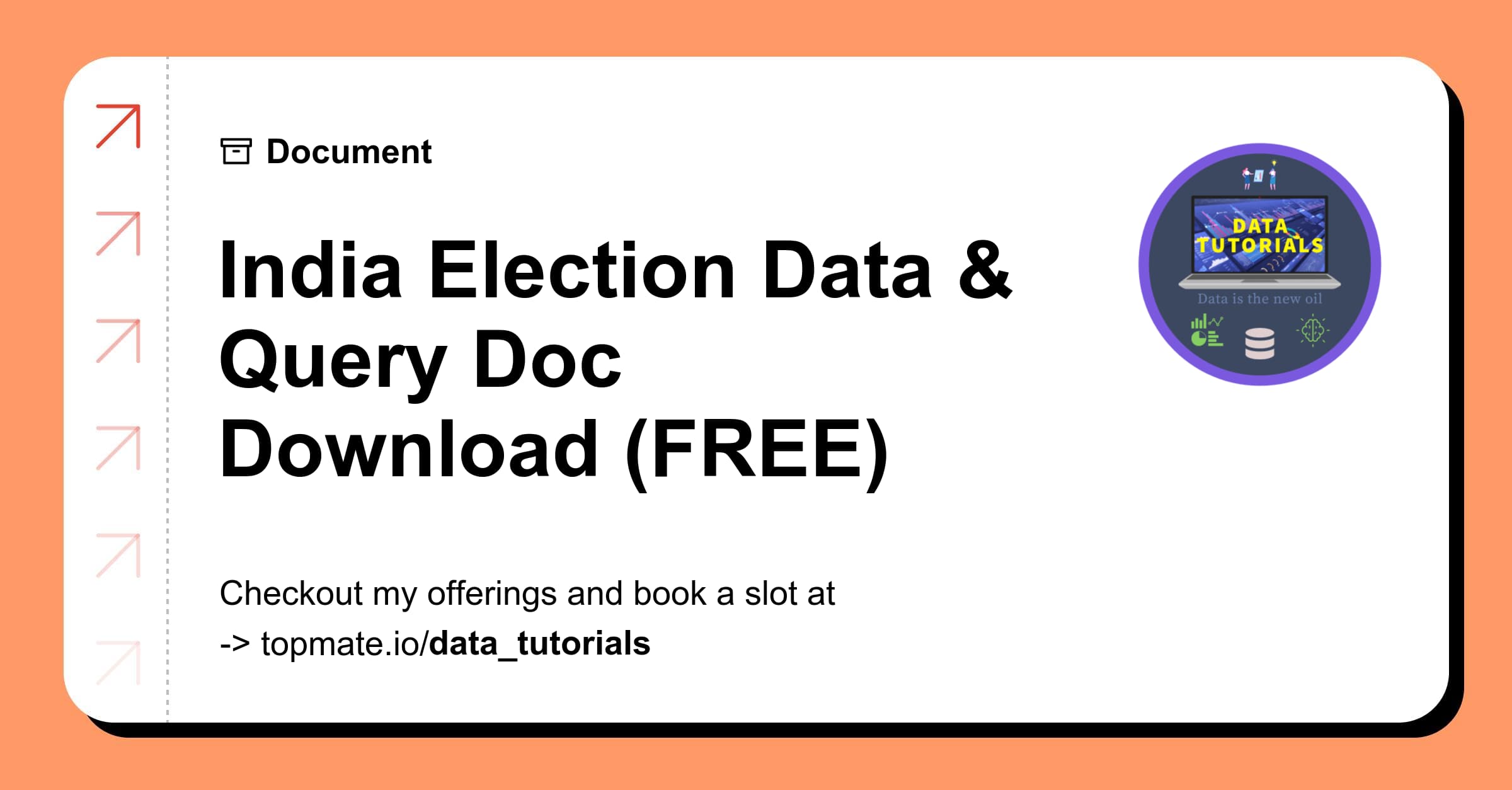 India Election Data & Query Doc Download (FREE) with Swapnjeet S
